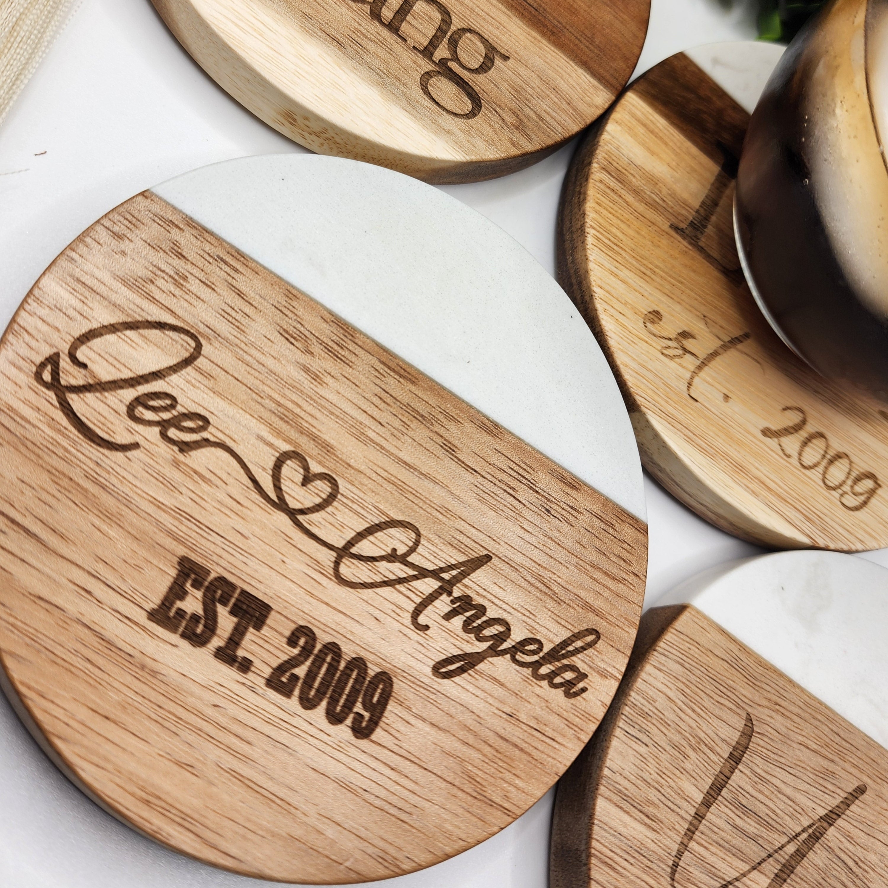 Personalized Coasters – SOLelia Artisan Creations